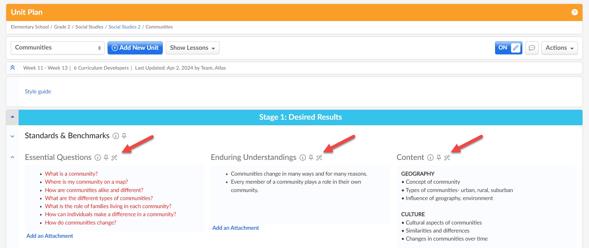 Using AI Integration in Atlas for Curriculum Planning – Atlas Help Centre
