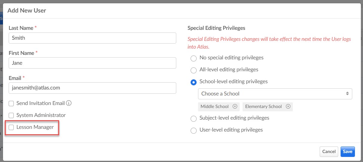 Admin: Manage Premium Lesson Settings – Atlas